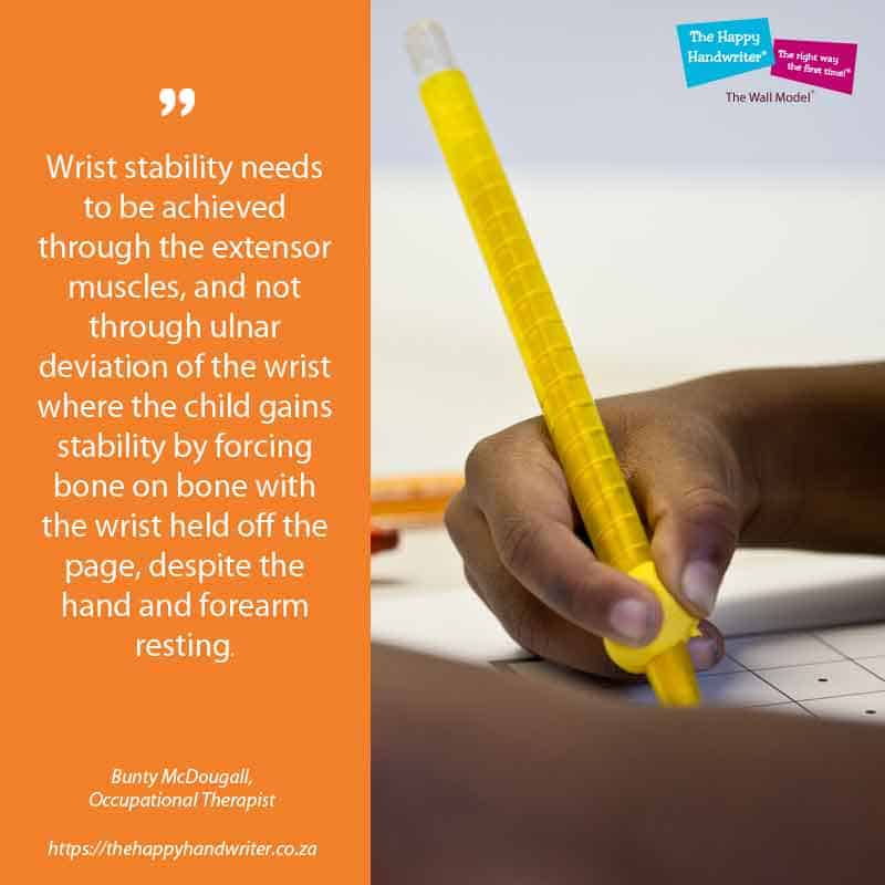 Handwriting Help. Mechanics, Stability and Movement.