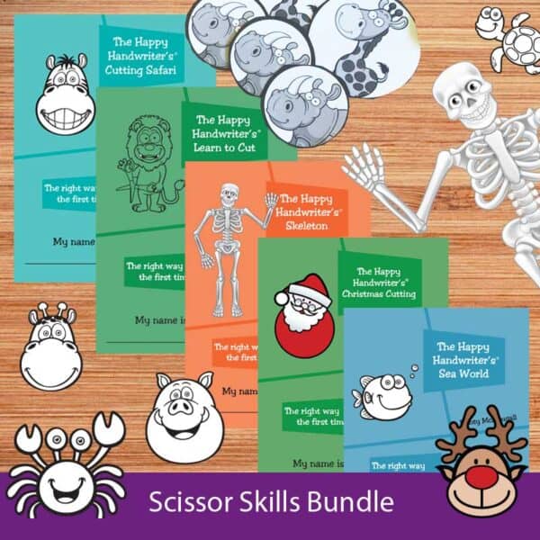Scissor Skills for Preschoolers by an OT | Happy Handwriter